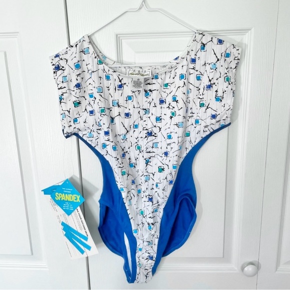 Jacques Moret | Tops | Nwt Vintage Jacques Moret Bodysuit Workout ...